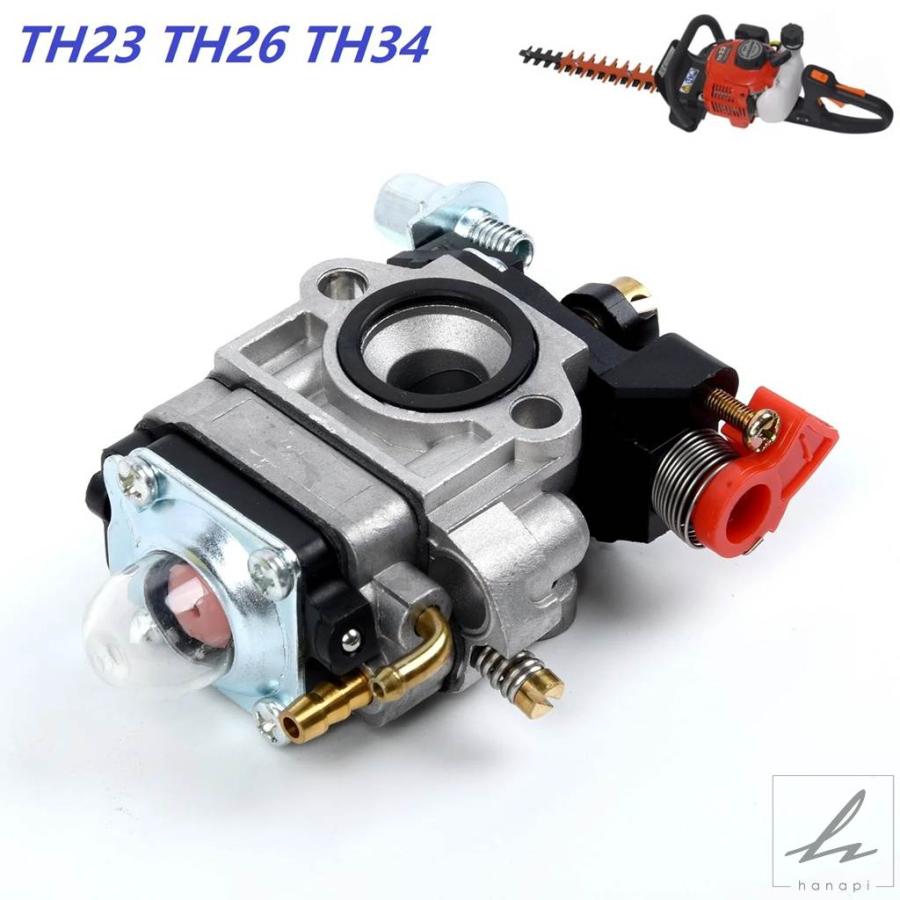 ーキャブレター キャビーフィット カワサキ TH23 TH26 TH34 KAAZ OLEO MAC BV162 23CC 25CC 26CC 33CC 35CC 2ストロークブロワートリマー ...