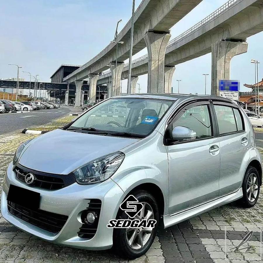 【並行輸入品】 2005--2011 PERODUA MYVI SE2 SE LAGI ベストスタイルABSプラスチック未塗装スポイラー ...