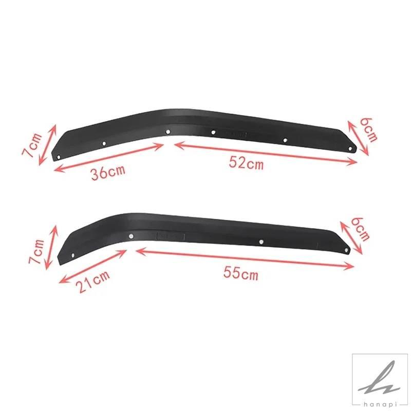 ジープ ラングラー JK 2007-2017 用 フロント リア ホイール フェンダー フレア 4個 部品 カスタムパーツ アクセサリー : カー用品・車パーツ hanapi - 通販 ...