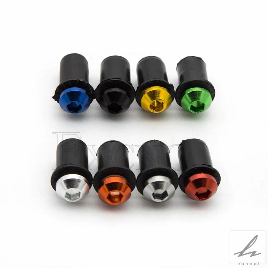 【並行輸入品】10個 5MM ウインドスクリーン ボルト ネジキット KAWASAKI Z900 Z750 Z800 Z650 VERSYS 300 650 1000 ZX6R ZX7R ...