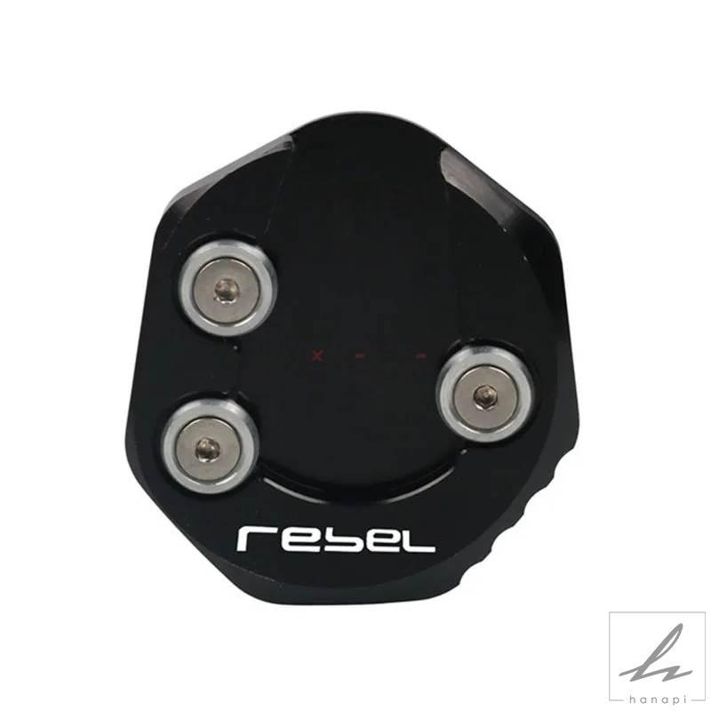 【並行輸入品】CMX500 オートバイアクセサリーキックスタンドサイドスタンド延長引伸プレートパッドホンダレブル 500 300 CMX300 CMX500 2017-2021 部品 カ ...