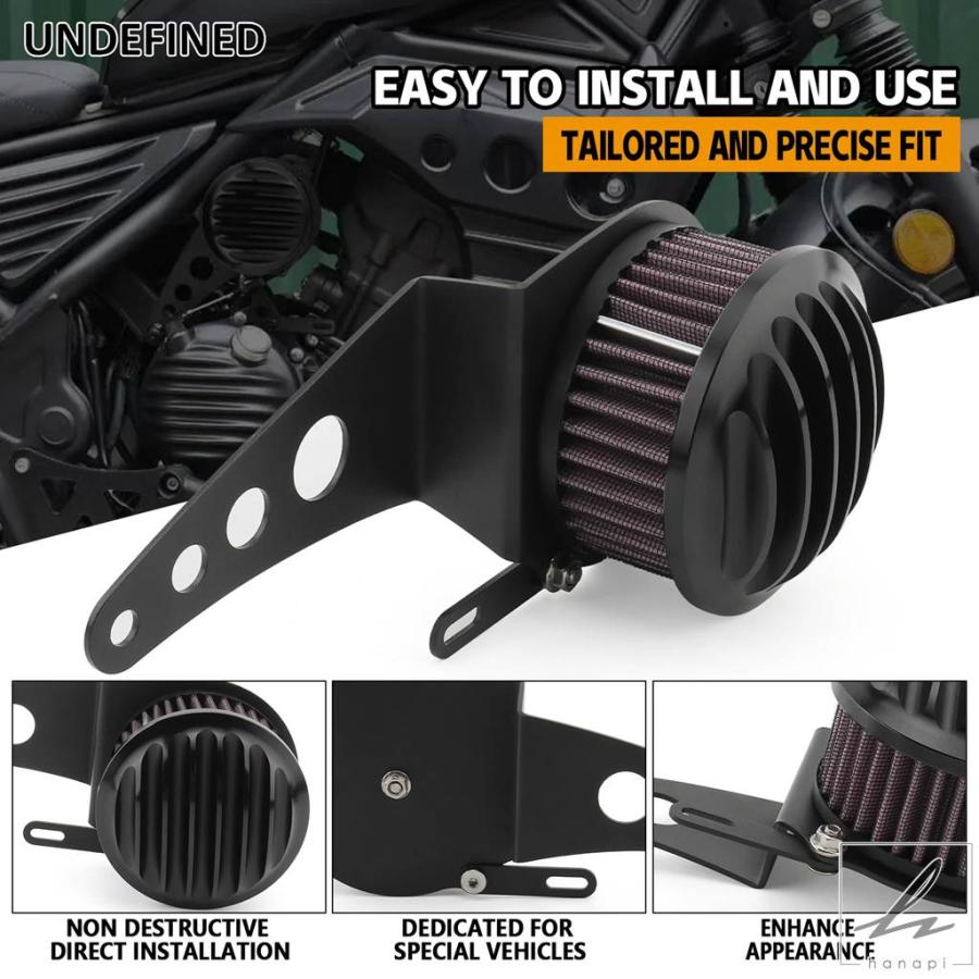 【並行輸入品】ホンダ レブル 300 CM300 2021 - 23 用 エアクリーナーカバー エンジン装飾カバーキット オートバイアクセサリー 部品 カスタムパーツ : カー用品・車パーツ ...