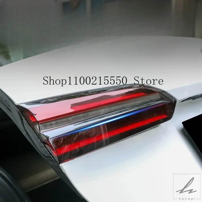 【並行輸入品】BMW G60 5シリーズ 530I VIII G61 G68 24-25用アクセサリー テールライト用装飾ストリップ ブラックグリルステッカー 外観 部品 カスタムパー ...