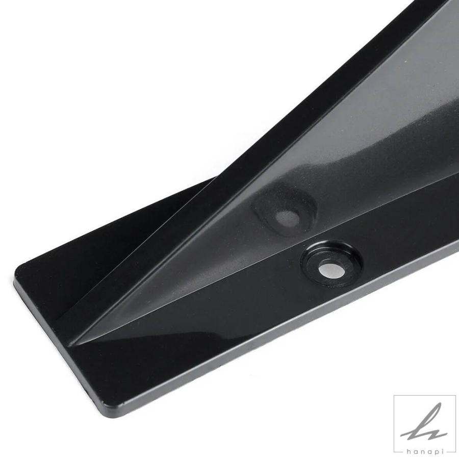 【並行輸入品】4個 車用 リアバンパー リップ ディフューザー スプリッター スポイラー 傷防止 フィン トリム キャップ 汎用 外装アクセサリー 300用 部品 : カー用品・車パーツ ...