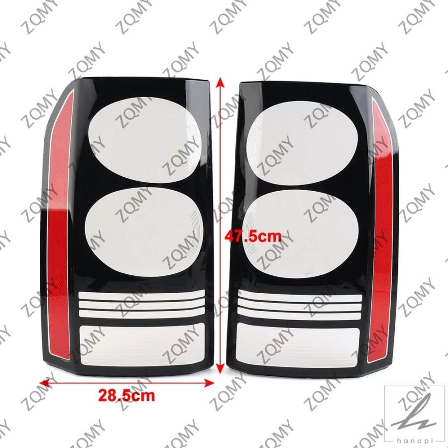 【並行輸入品】ランドローバー ディスカバリー 4 LR4 2014 2015 2016用 車用テールライトレンズカバー テールランプ ランプシェード ランプシェル 部品 カス : カー用品・車 ...