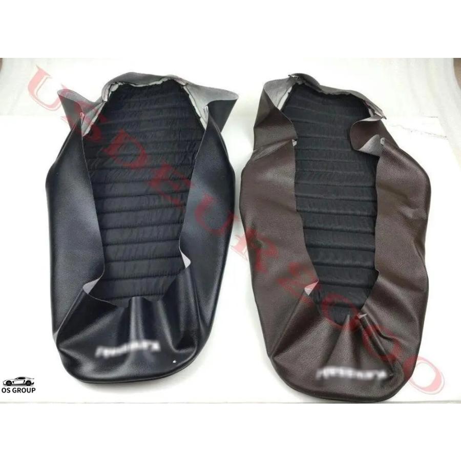 Replエースment シート カバー カワサキ EJ W800 W650 W400 all s ブラック / ブラウン : ハナピ - 通販 - Yahoo!ショッピング
