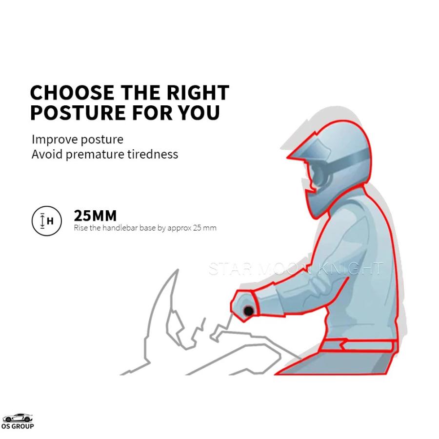 【並行輸入品】 ヤマハ Niken 900 850 Niken900 GT 2018年 2019年 2020年 2021年 2022年 - バイク ハンドル ライザー クランプ バー ...