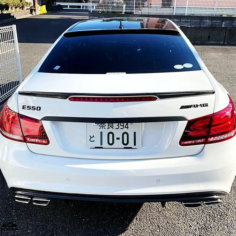 2008年-2015年 メルセデス ベンツ E-クラス W207 C207 2ドア クーペ E200 E550 E300 E350 リア トランク Lid テール リップ スポイラー ウィング ...