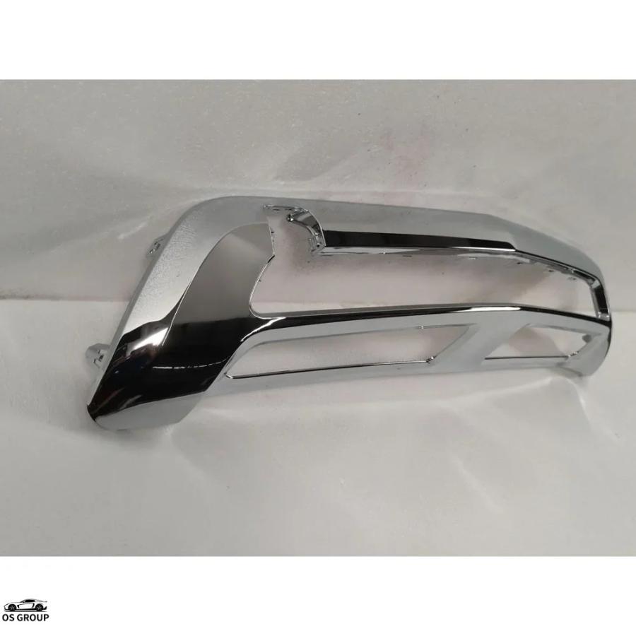 フロント バンパー リップ スポイラー デュフューザー メッキ クローム A1668852138 ベンツ GLS X166 W166 ...