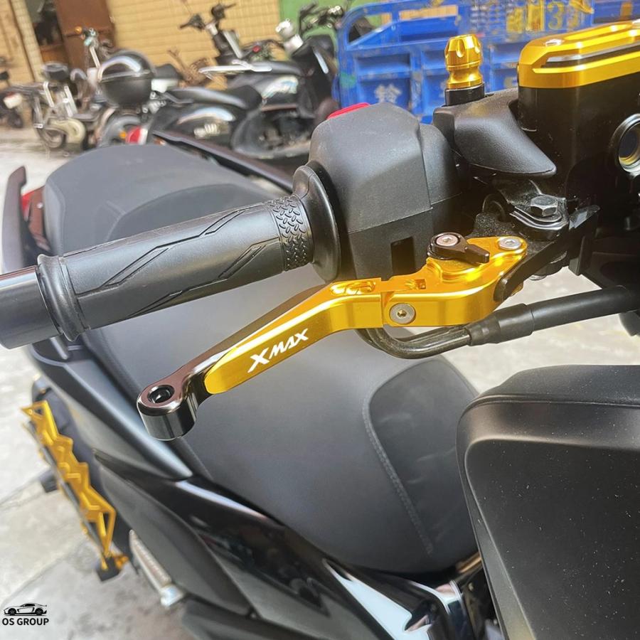 SEMSPEED XMAX 2023 CNC パーキング レバー Folding Strhable ブレーキ クラッチ ヤマハ X-MAX ...