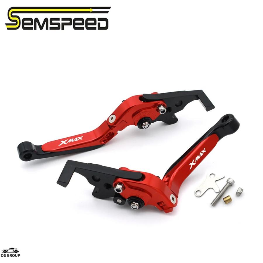 【並行輸入品】 SEMSPEED XMAX 2023 CNC パーキング レバー Strhable ブレーキ クラッチ ヤマハ X-MAX ...