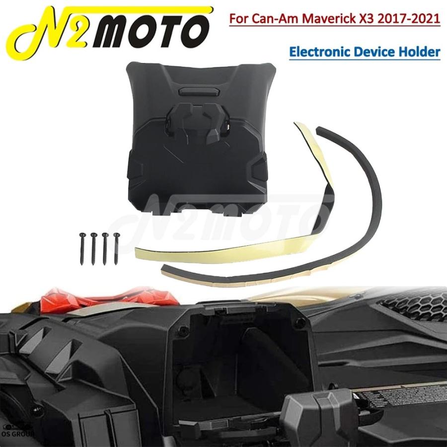 UTV デジタル Device ホルダー 715002874 スマホ Tablet Can-Am Maverick X3 2017年-2021 ...
