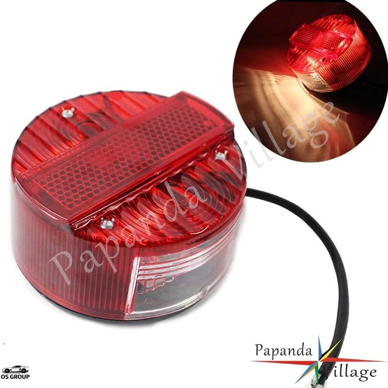 バイク テールライト スズキ TS125 TS150 TS250 Simson SR50 S51 MZ ETZ 150 250 251 301 LED リア レッド : ハナピ - 通販 ...