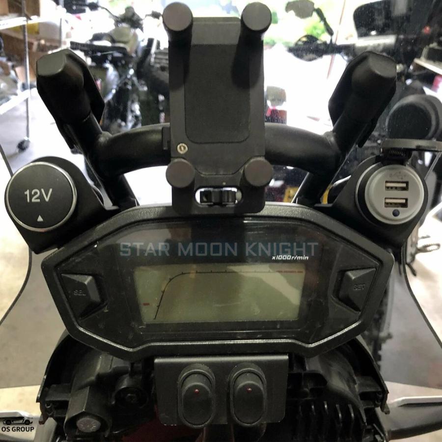 ホンダ CRF250L ラリー CRF 250 L Dash パネル チャージャー Cigarette ライトer ネットer Exp& ブラケット : ハナピ - 通販 - Yahoo!ショッピング