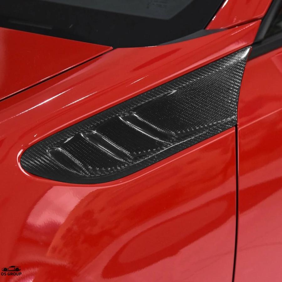 2Ps サイド フェンダー エアベント カバー スポイラー カナード カーボン トヨタ 86 GT スバル BRZ サイオン FRS モデル B 2012年-2020年 : ハナピ - 通販 ...