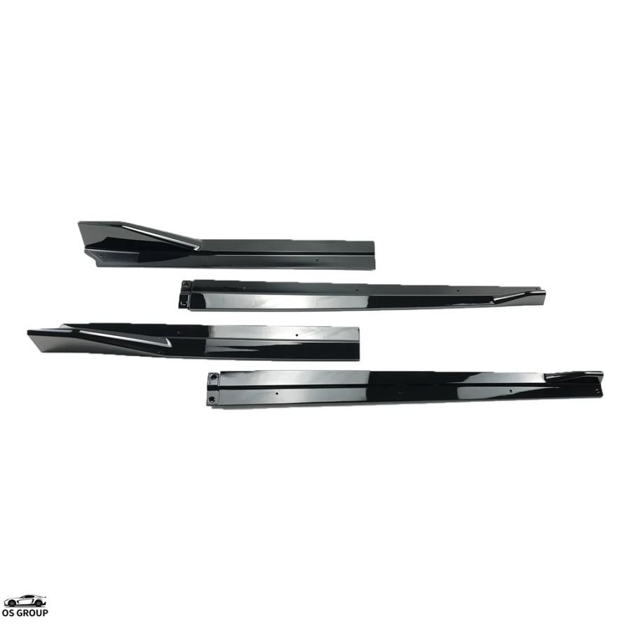 A ペア トヨタ スープラ GR A90 A91 2020年-2024 AG サイド スカート スプリッター スポイラー プレート リップ バンパー : ハナピ - 通販 - Yahoo!ショッピング