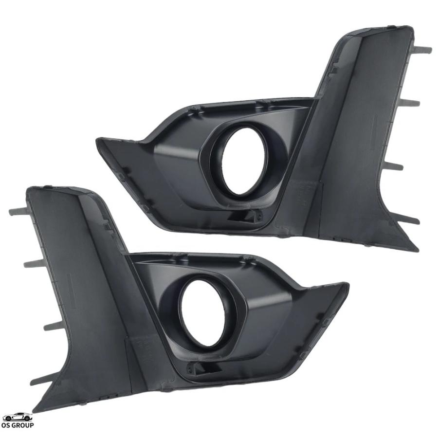 スバル XV クロストレック 2021年 2022年 フォグ ライト ランプ フレーム カバー フロント バンパー フォグランプ フード ...