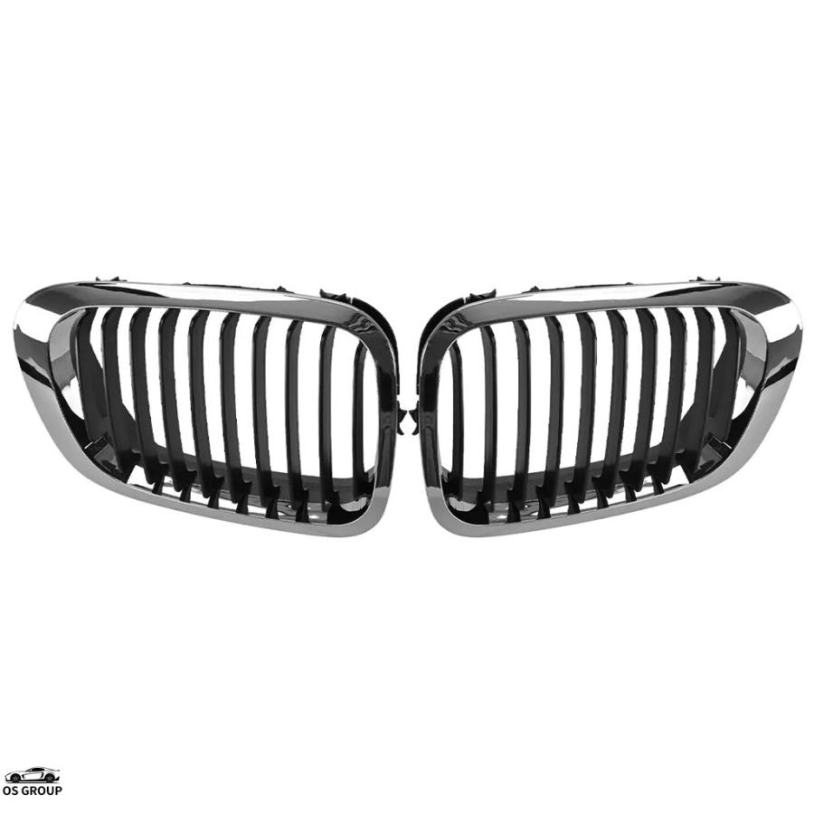 51138208684 51138208685 51138208686 1 ペア フロント バンパー フード グリル BMW 3 E46 M3 ...