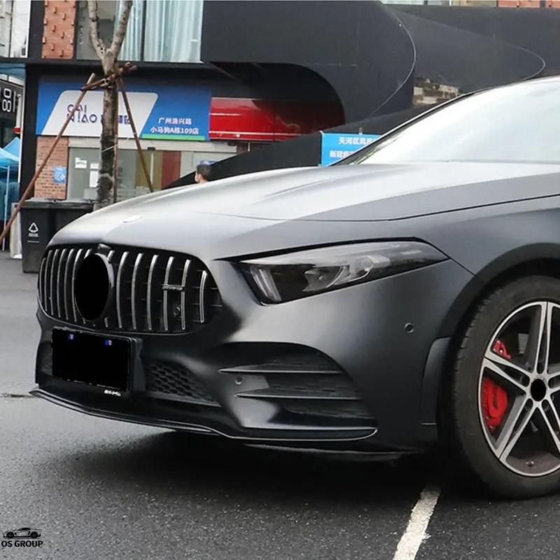 ベンツ A クラス W177 V177 A180 A200 A220 A250 2019年 2020年+ ヘッドライト TPU 透明 スモーク ブラック プロテクター フィルム : ハナピ ...