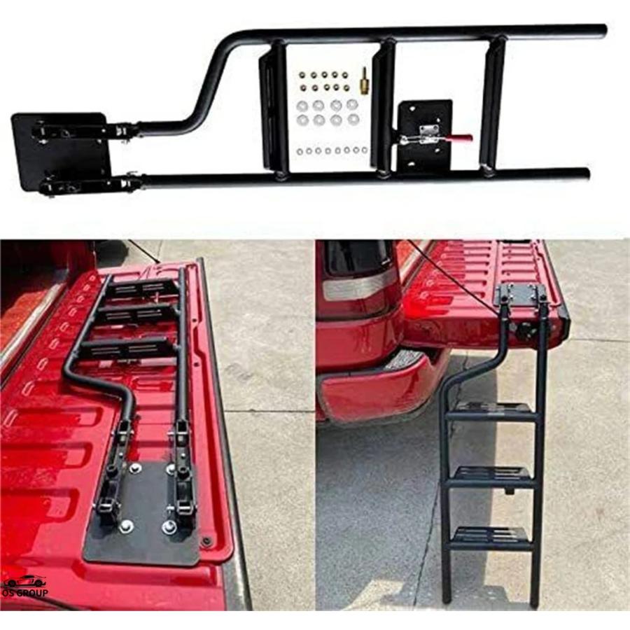 ピックアップ トラック リア フット ステップ テールゲート Ladder ミツビシ トライトン L200 LC2T 2023 2024 2025 : ハナピ - 通販 - Yahoo!ショッピング