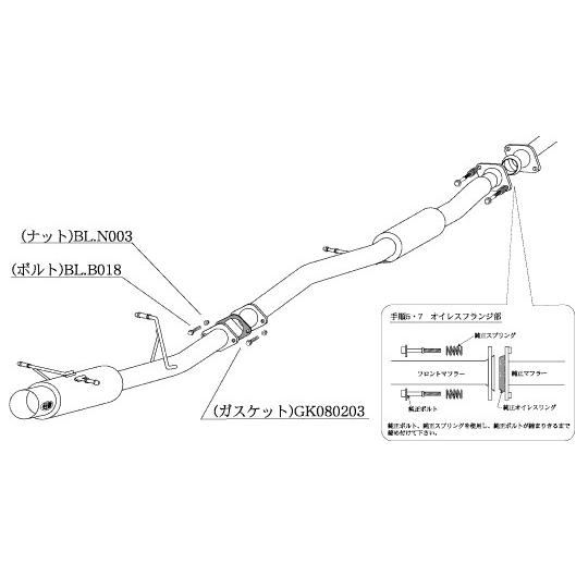 柿本改 柿本 改 マフラー HYPER FULLMEGA N1+Rev. スバル インプレッサ TA-GDA 00/8-02/11 ※配送先制限あり 品番：B31308 : ななこ屋 - 通販 ...