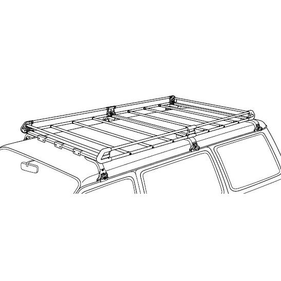 TUFREQ(タフレック) ルーフキャリア Pシリーズ 【トヨタ ピクシスバン H29.11-】 品番：PL236CSP (Code：S-1) :1417500259-5:ななこ屋 - 通販 ...