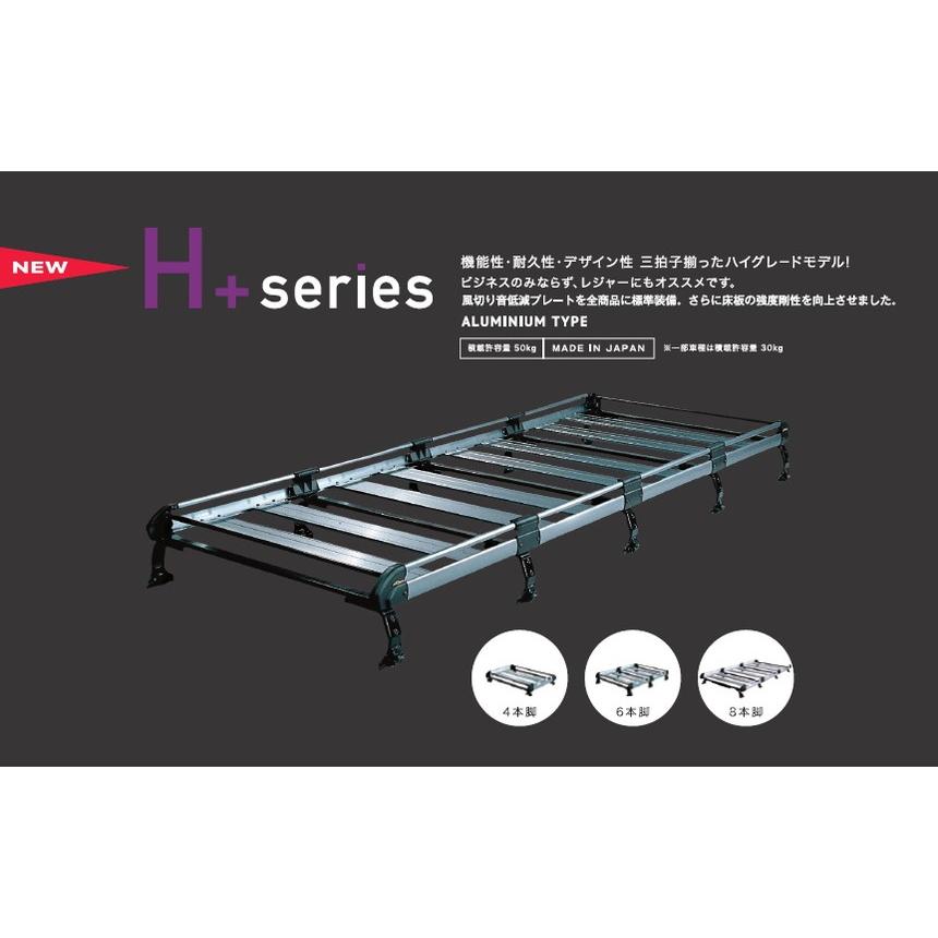 TUFREQ(タフレック) ルーフキャリア H+シリーズ 【日産 アベニール H2.5-H7.8】 品番：HR22+ (Code：S-1) : ななこ屋 - 通販 - Yahoo!ショッピング