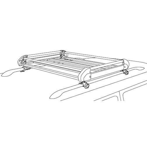 TUFREQ(タフレック) ルーフキャリア H+シリーズ 【日産 エキスパート H11.6-H19.1】 品番：HR22+ (Code：S-1) : ななこ屋 - 通販 - Yahoo!ショッピング