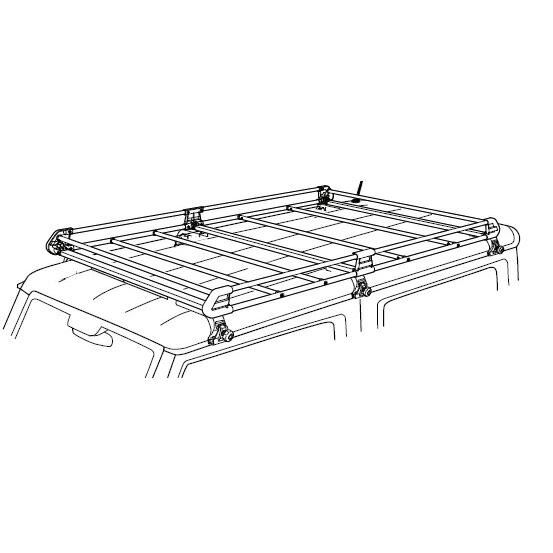 TUFREQ(タフレック) ルーフキャリア P+シリーズ 【スズキ ジムニー H30.7-】 品番：PL437B+ (Code：S-7) : ななこ屋 - 通販 - Yahoo!ショッピング