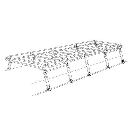 TUFREQ(タフレック) ルーフキャリア P+シリーズ 【スズキ エブリィ H3.9-H11.1】 品番：PH23+ (Code：S-1) : ななこ屋 - 通販 - Yahoo!ショッピング