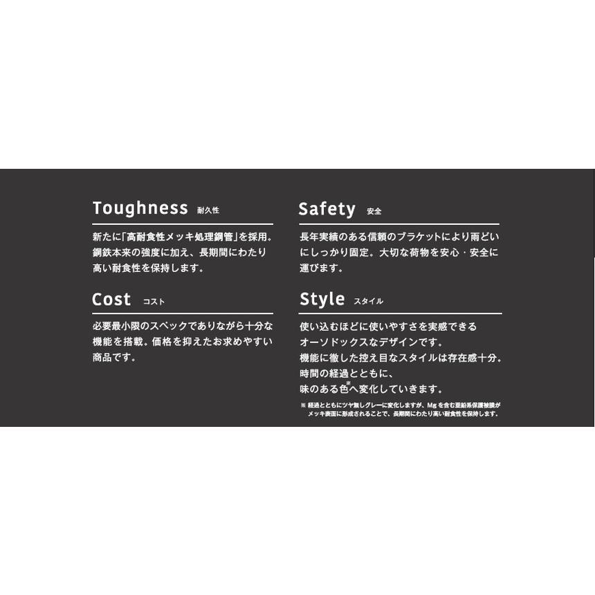 TUFREQ(タフレック) ルーフキャリア Uシリーズ 【スズキ エブリィ H11.1-H17.8】 品番：UH33 (Code：S-1) : ななこ屋 - 通販 - Yahoo!ショッピング