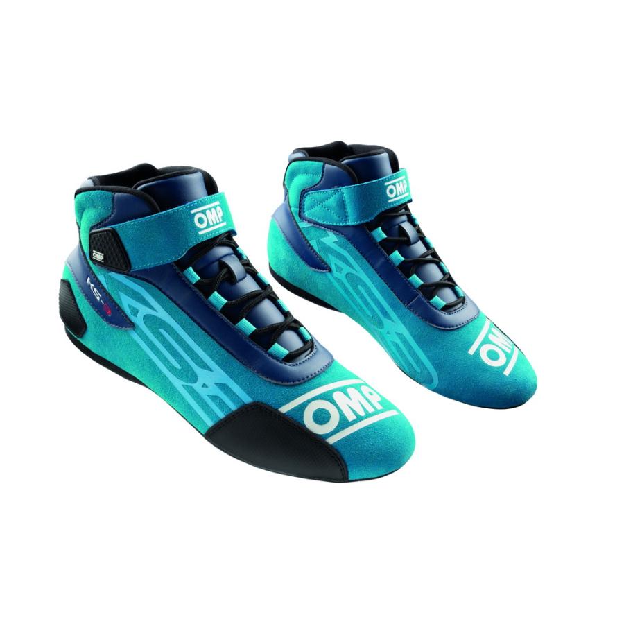 OMP KS-3 KART SHOE ネイビーブルー／シアン【サイズ 43】（カートシューズ） 品番：KC0-0826-A01-244-43 : ななこ屋 - 通販 - Yahoo!ショッピング