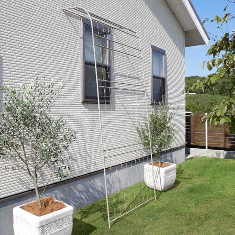 \送料無料／EGラティス ウォールアーチEG−LW01 ウォール ラティス アーチ 目隠し 日除け ガーデン エクステリア タカショー : 花うるる(ハンギング&寄せ植え通販 - 通販 ...