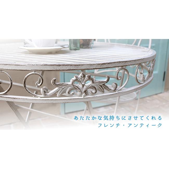 ブランティーク ホワイトアイアンチェア 2脚セット SPL-6627-2P : 花うるる(ハンギング&寄せ植え通販 - 通販 - Yahoo!ショッピング