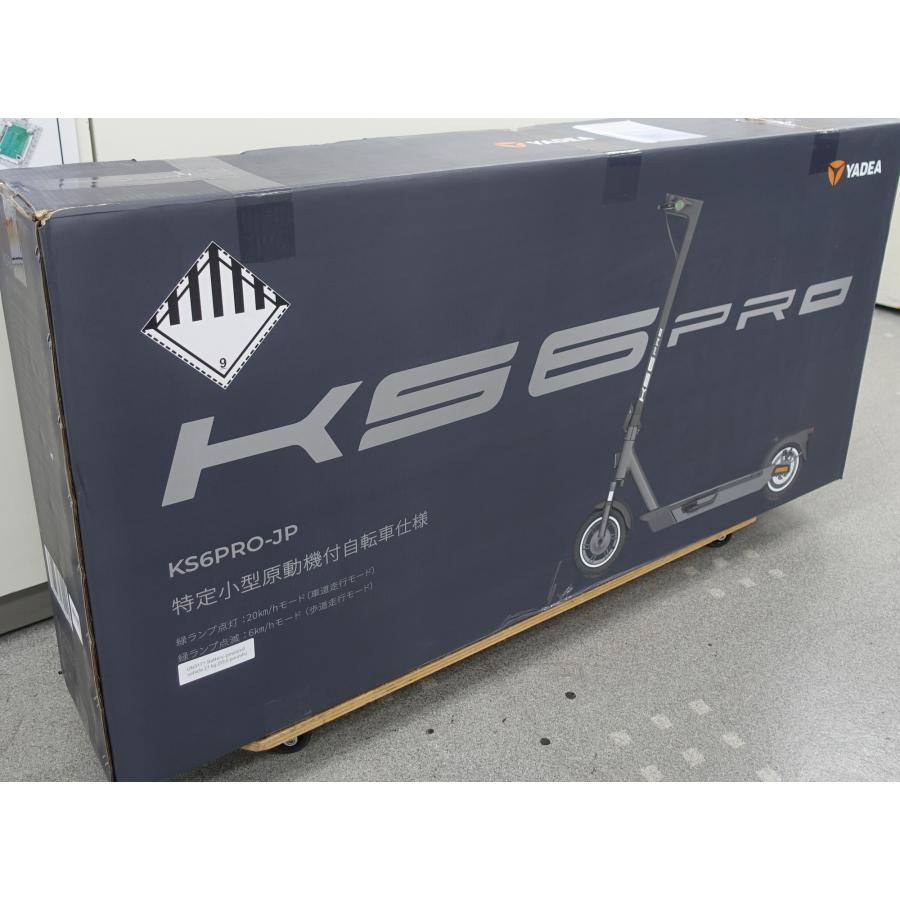 YADEA 特定小型原付 電動キックボード KS6 PRO (GY) 公道走行可 保安基準適合 : ks6pro-jp : モノ市場 半田店 - 通販 - Yahoo!ショッピング