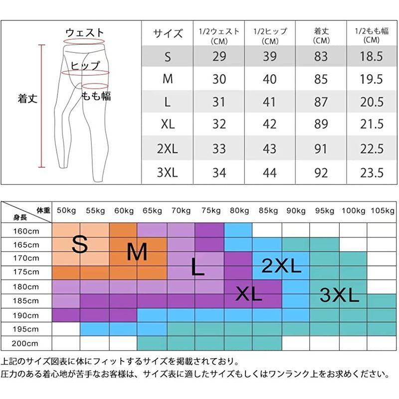 Muxuryee スポーツタイツ メンズ コンプレッションタイツ 前開き アンダーウェア スポーツ ロングスパッツ 吸湿 速乾 冷感 335 :20221021031905-00089 ...