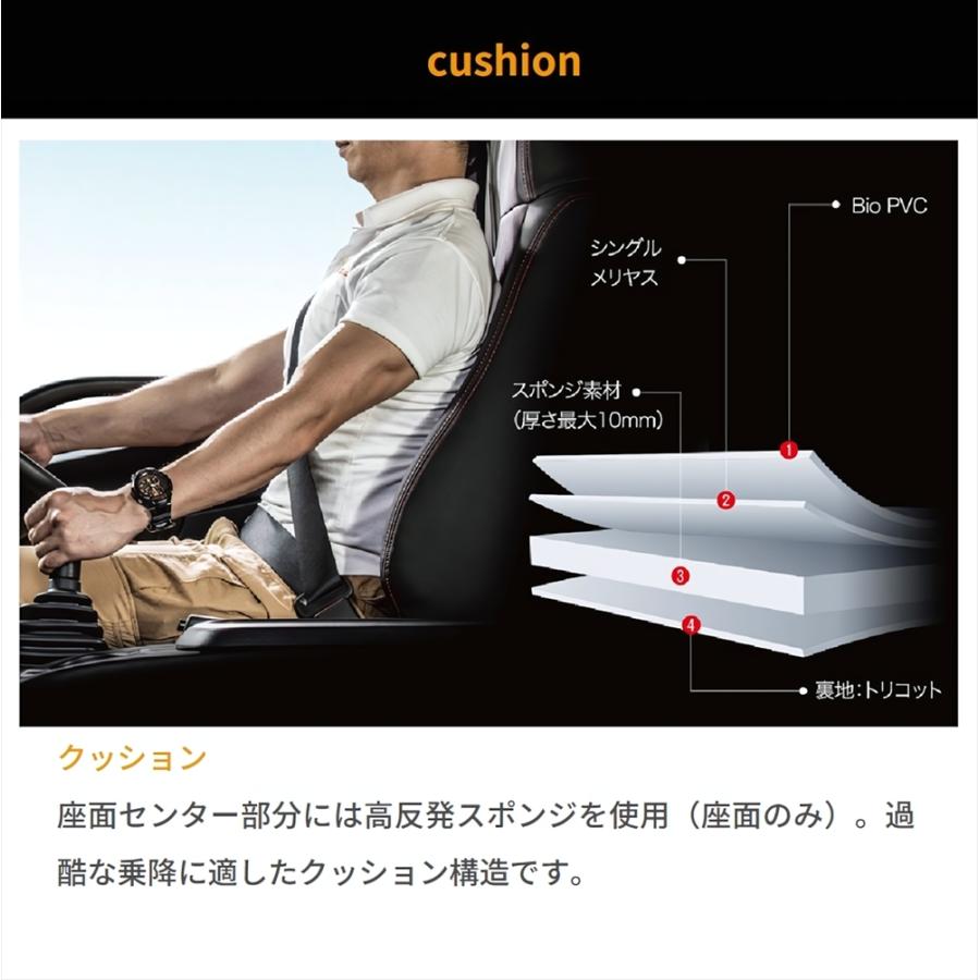 Clazzio ストロングレザー キルトタイプ ハイゼットトラック S500P S510P ED-4061-01 クラッツィオ Strong Leather Quilt Type : ハンデル ...