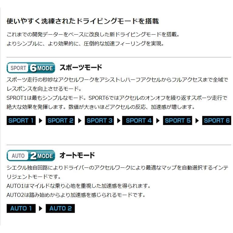 シエクル ジェイロード スロットルブースター C-HR NGX10(FF) TB-TAG5 THROTTLE BOOSTER : ハンデル ...