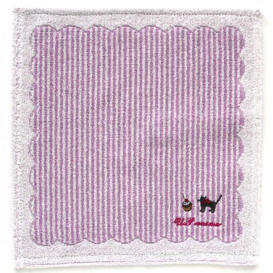 ユーピーレノマ タオルハンカチ ストライプ ラベンダー : ハンカチーフギャラリーYahoo!店 - 通販 - Yahoo!ショッピング