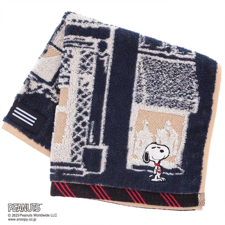 PEANUTS ブルックス ブラザーズ × ピーナッツ 大判 タオルハンカチ（34cm）ショップ ネイビー : ハンカチーフギャラリーYahoo!店 - 通販 - Yahoo!ショッピング