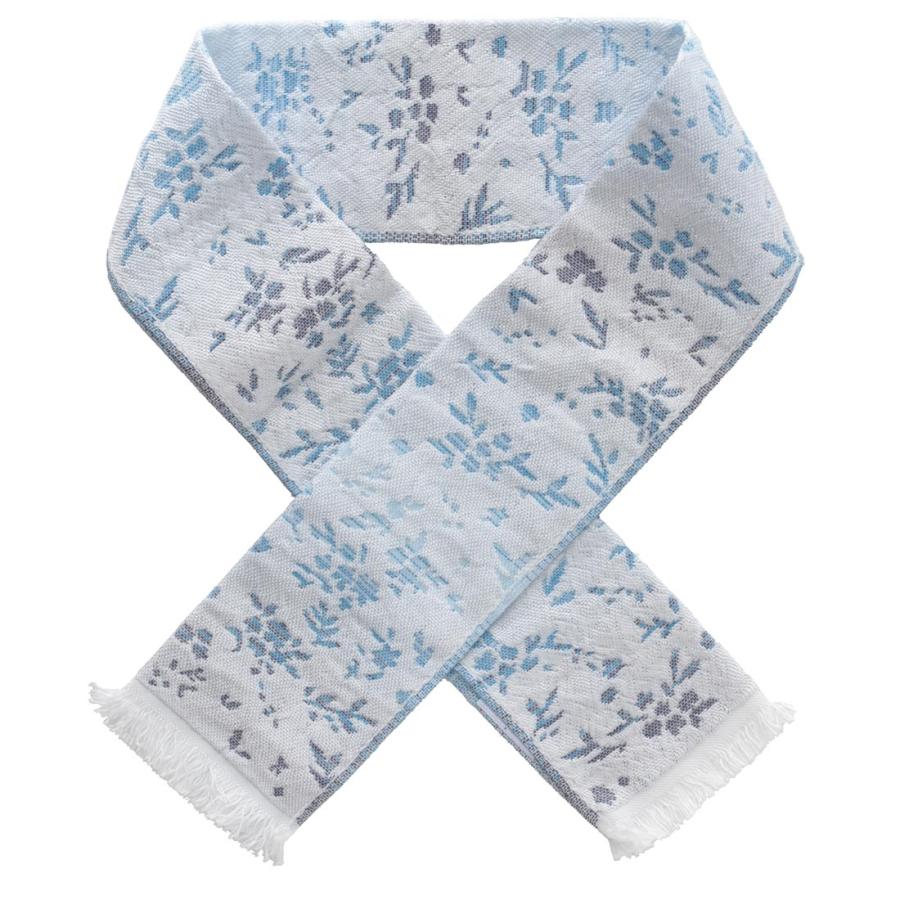 ロングタオル ECO de クール ひんやり 接触冷感 0005 ブルー : ハンカチーフギャラリーYahoo!店 - 通販 - Yahoo!ショッピング