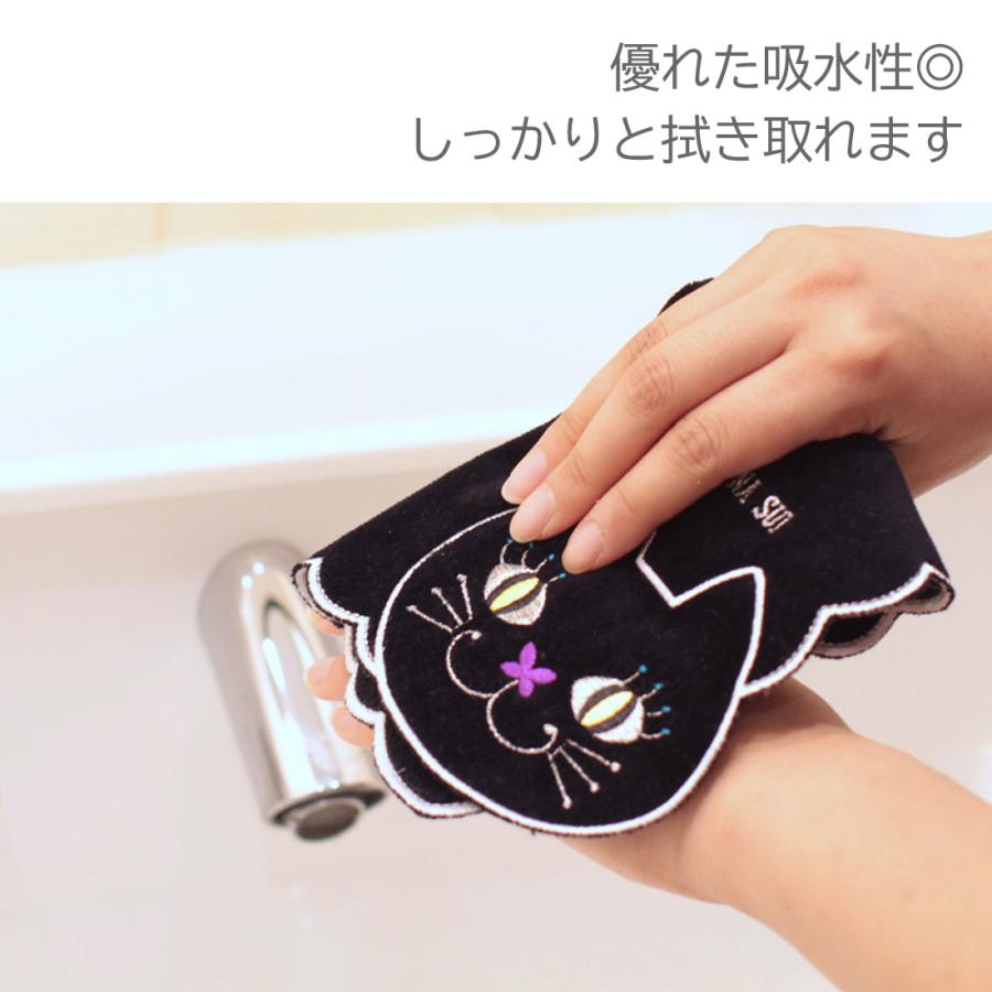 アナ スイ ネコ 刺繍 タオルハンカチ 9502 ベージュ 【アナスイ ANNA SUI】 :109048-9502-03:ハンカチーフギャラリーYahoo!店 - 通販 - Yahoo!ショッピング