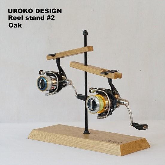 Reel stand 2台用 オーク RS2-O (UROKO DESIGN ウロコデザイン)リールスタンド スピニングリール用 : UROKO DESIGN - 通販 - Yahoo!ショッピング