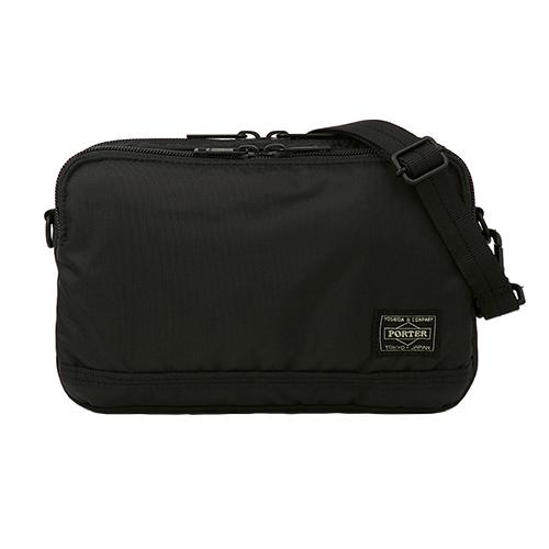 吉田カバン ポーター（PORTER） フラッシュ（FLASH） ショルダーバッグ 689−05940 ブラック ハンズ : ハンズYahoo!ショッピング店 - 通販 - Yahoo!ショッピング