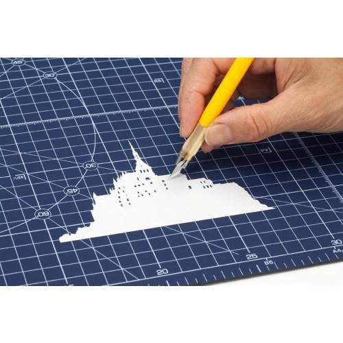 オルファ（OLFA） 2つ折りカッターマット A3 223BSNV ネイビー ハンズ : ハンズYahoo!ショッピング店 - 通販 - Yahoo!ショッピング
