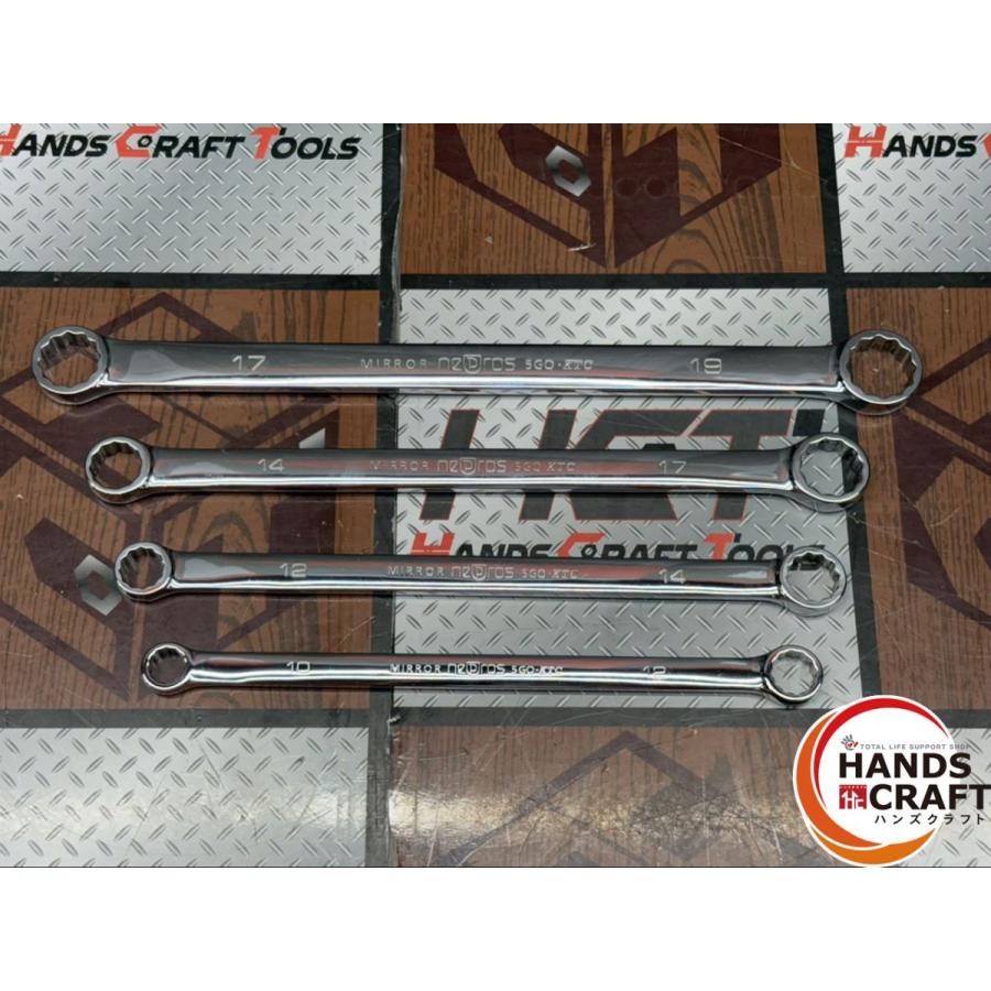 〇KTC ネプロス nepros NM1-1012/NM1-1214/NM1-1417/NM1-1719 ストレートスタンダードめがねレンチ 4点セット【中古】 : gd213-250116 ...