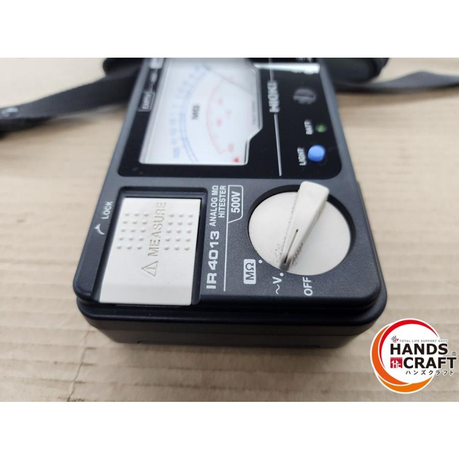 ♭【中古未校正品】HIOKI 日置 IR4013 アナログ メグオームハイテスタ 絶縁抵抗計【ハンズクラフト熊本】 : ハンズクラフト ...