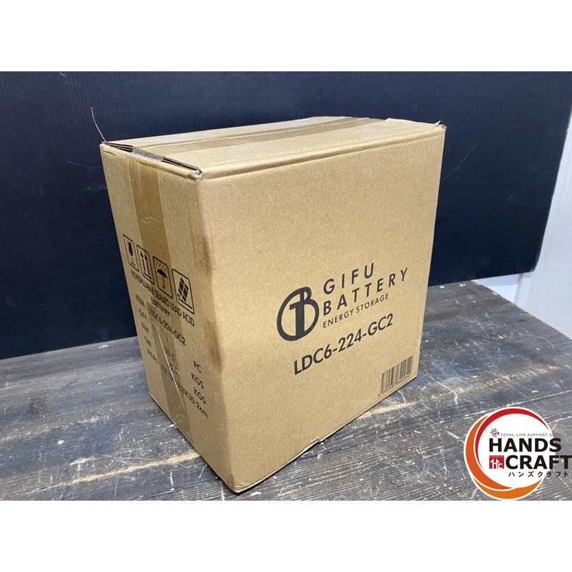 【未使用品】GB/GIFU LDC6-224-GC2 バッテリー(2) ENERGY STORAGE 電圧:6V ※保管品のため外箱にイタミ有 ...