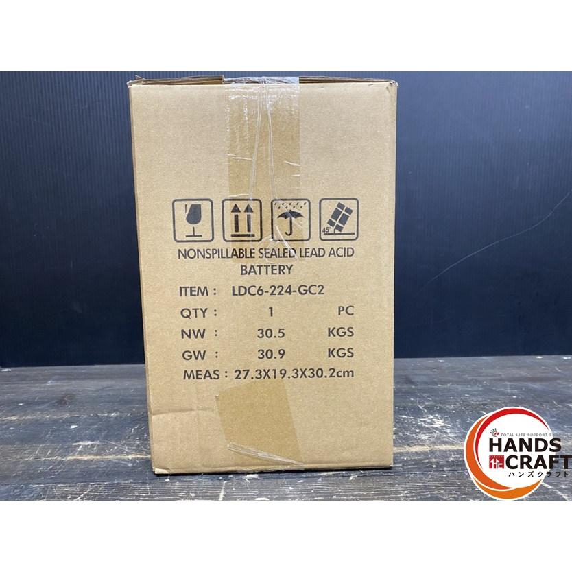 【未使用品】GB/GIFU LDC6-224-GC2 バッテリー(2) ENERGY STORAGE 電圧:6V ※保管品のため外箱にイタミ有 ...
