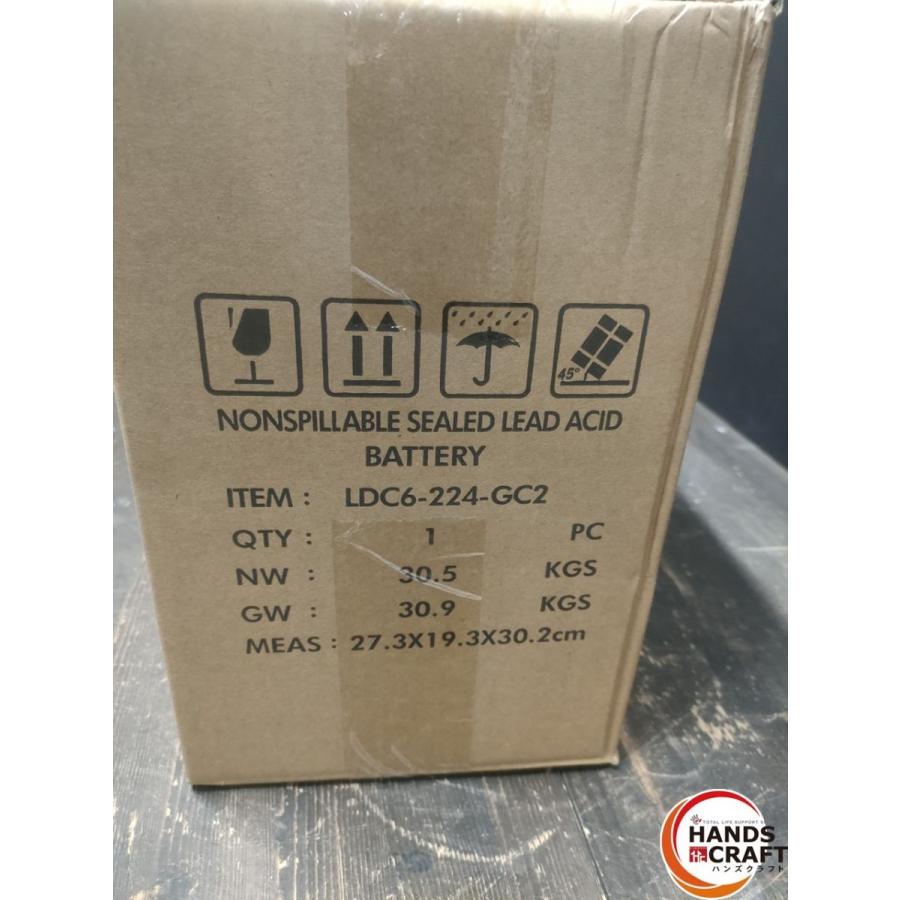 【未使用品】GB/GIFU LDC6-224-GC2 バッテリー(3) ENERGY STORAGE 電圧:6V ※保管品のため外箱にイタミ有 ...